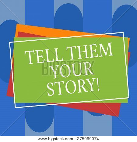 Tell Your Story Images, Illustrations & Vectors (Free) - Bigstock
