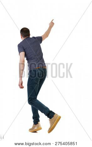 Back View Man Running Image & Photo (Free Trial) | Bigstock