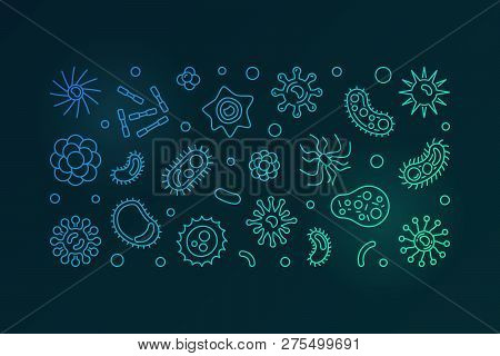 Bacteria Vector Vector & Photo (Free Trial) | Bigstock