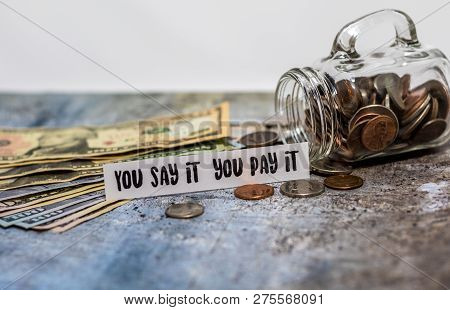 Swear Jar Challenge Image & Photo (Free Trial) | Bigstock