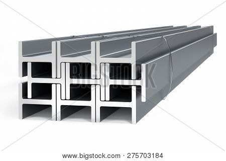 Stack Steel -beams - Image & Photo (Free Trial) | Bigstock