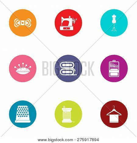 Embroidery Icons Set. Image & Photo (Free Trial) | Bigstock