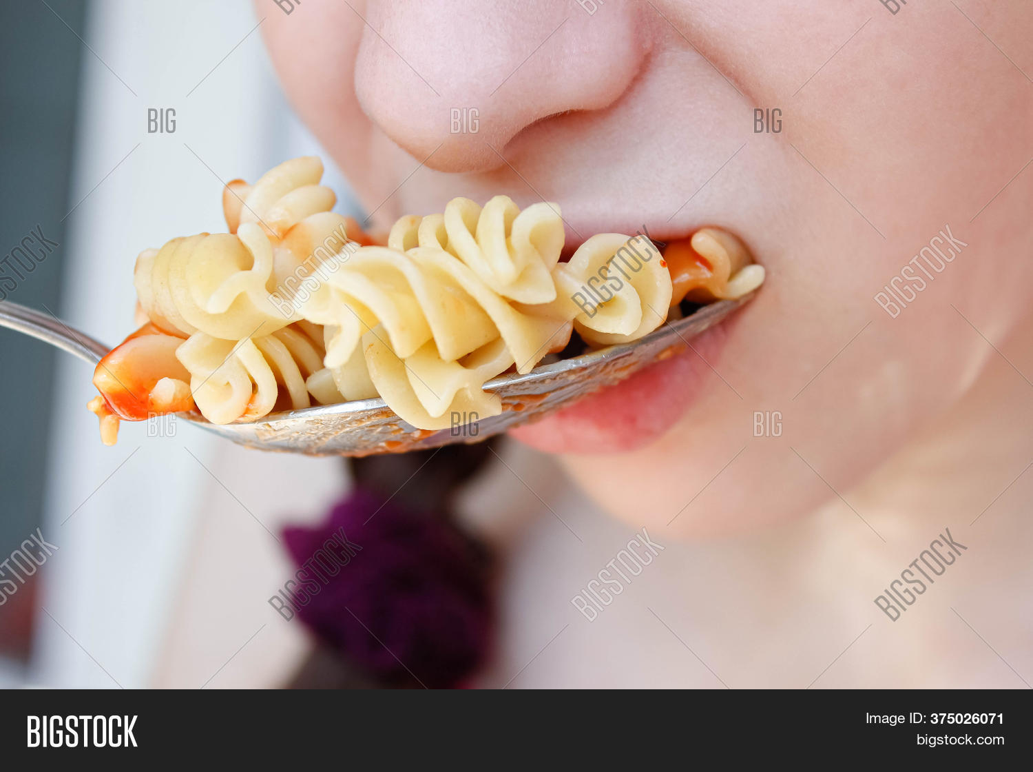 Girl Puts Spoon Image & Photo (Free Trial) | Bigstock