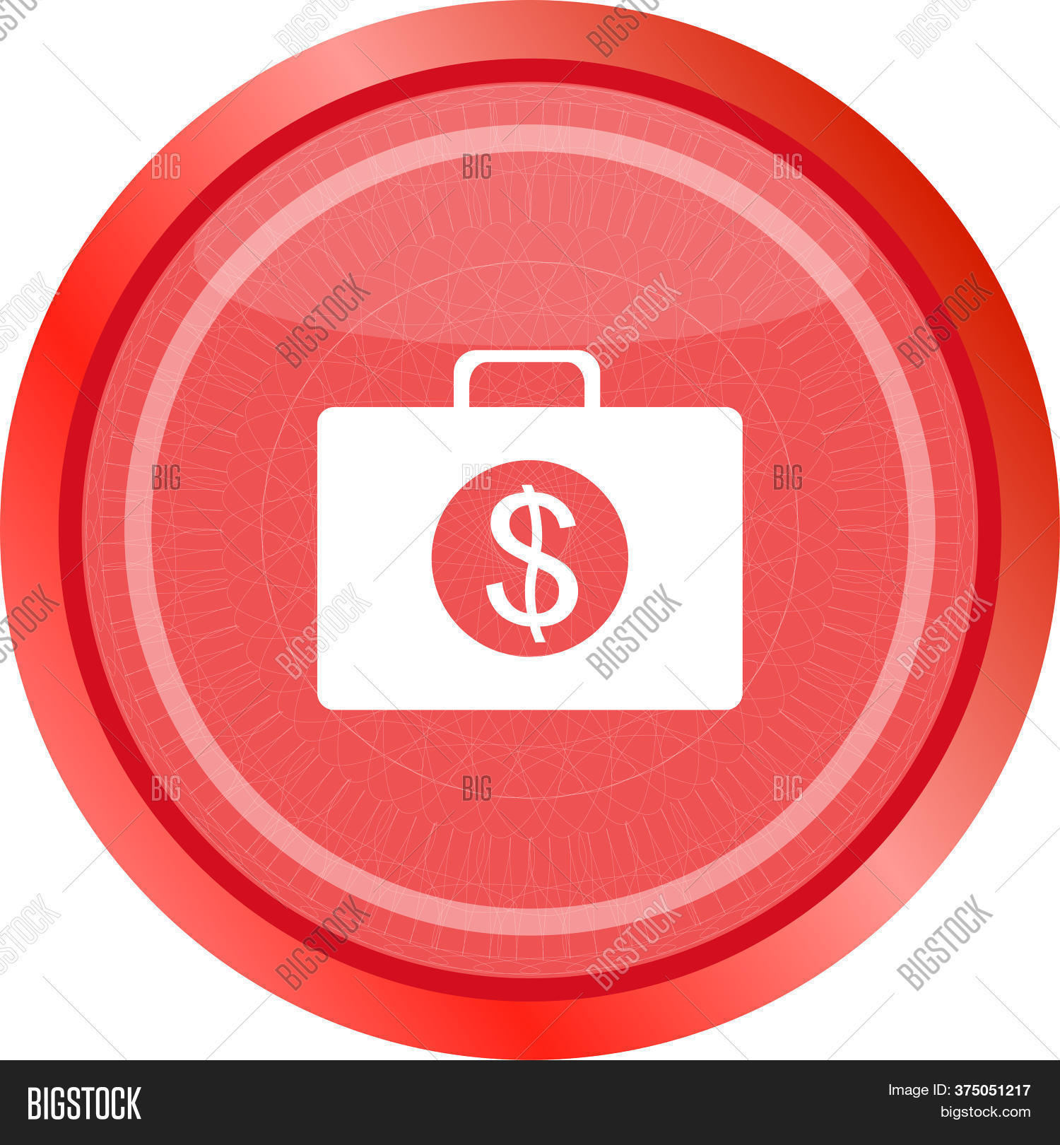 Us Dollar Glossy Icon Image & Photo (Free Trial) | Bigstock