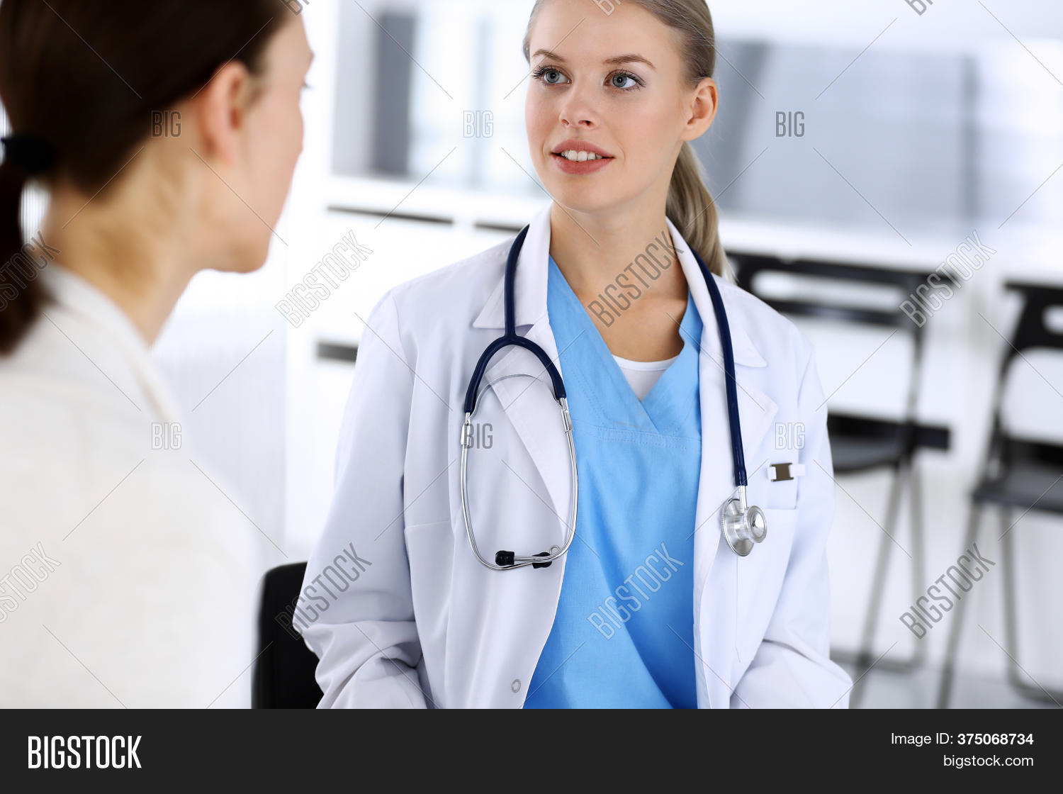 Doctor Patient During Image & Photo (Free Trial) | Bigstock