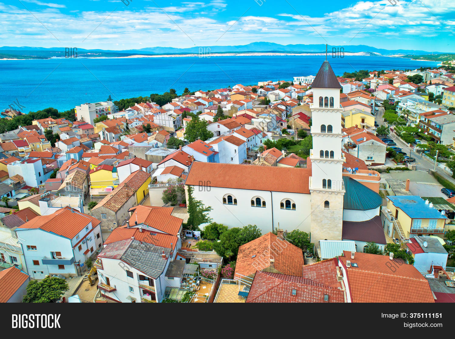 Crikvenica. Town On Image & Photo (Free Trial) | Bigstock