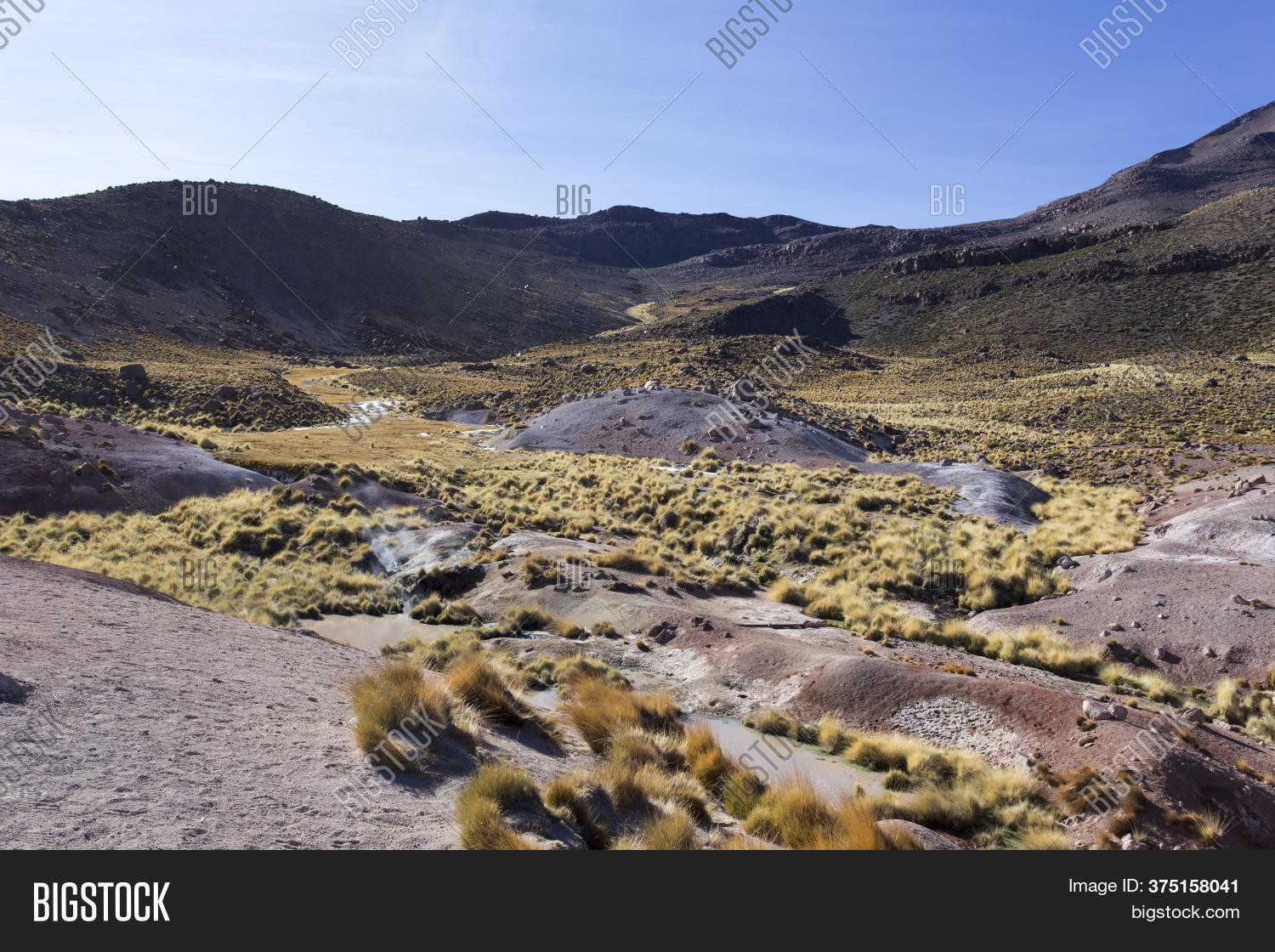 Geyser Area High Image & Photo (Free Trial) | Bigstock