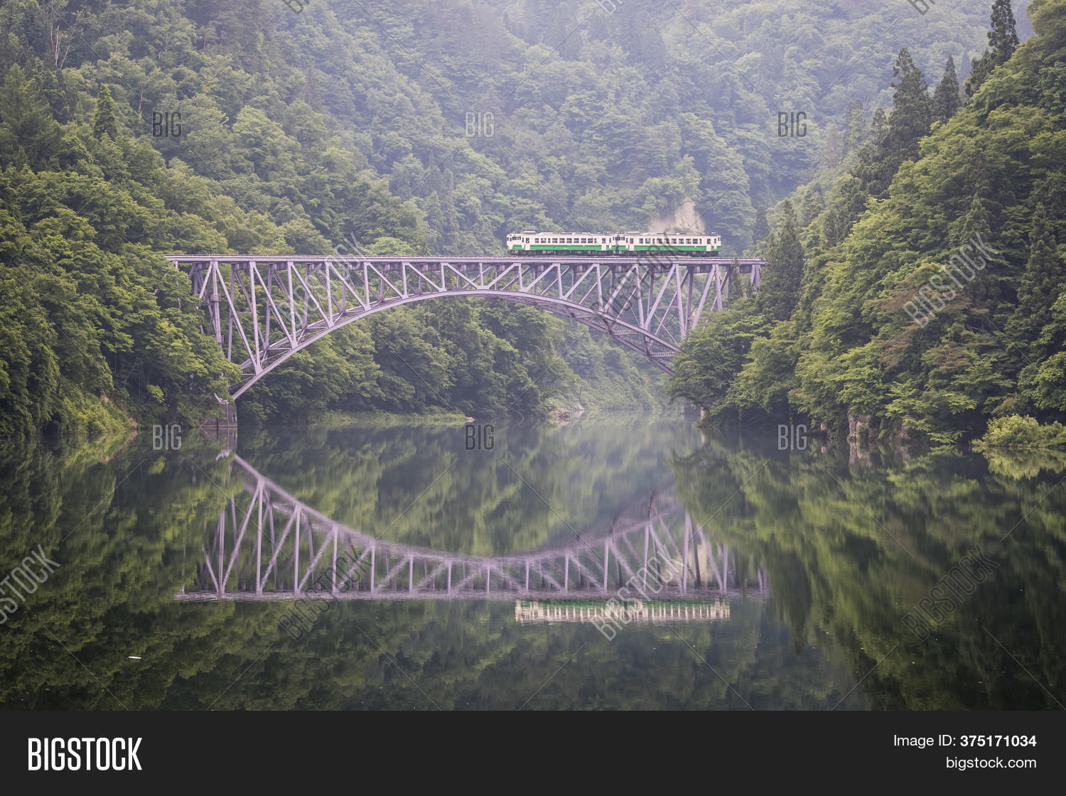 Tadami Railway Line Image & Photo (Free Trial) | Bigstock