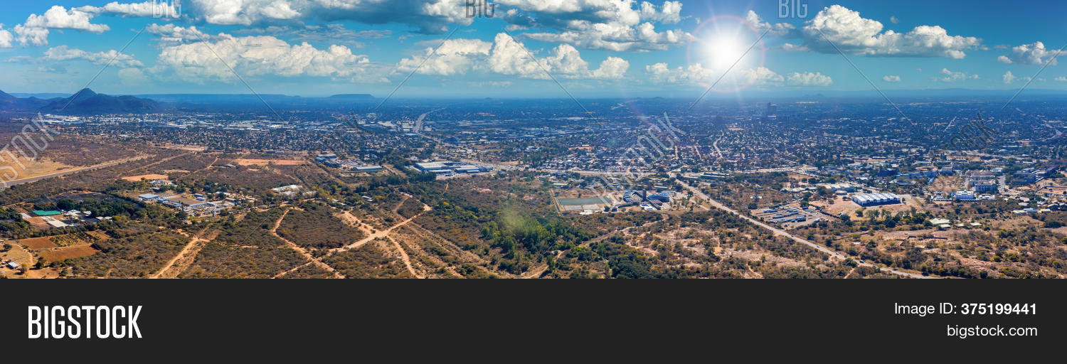 Aerial View Gaborone Image & Photo (Free Trial) | Bigstock