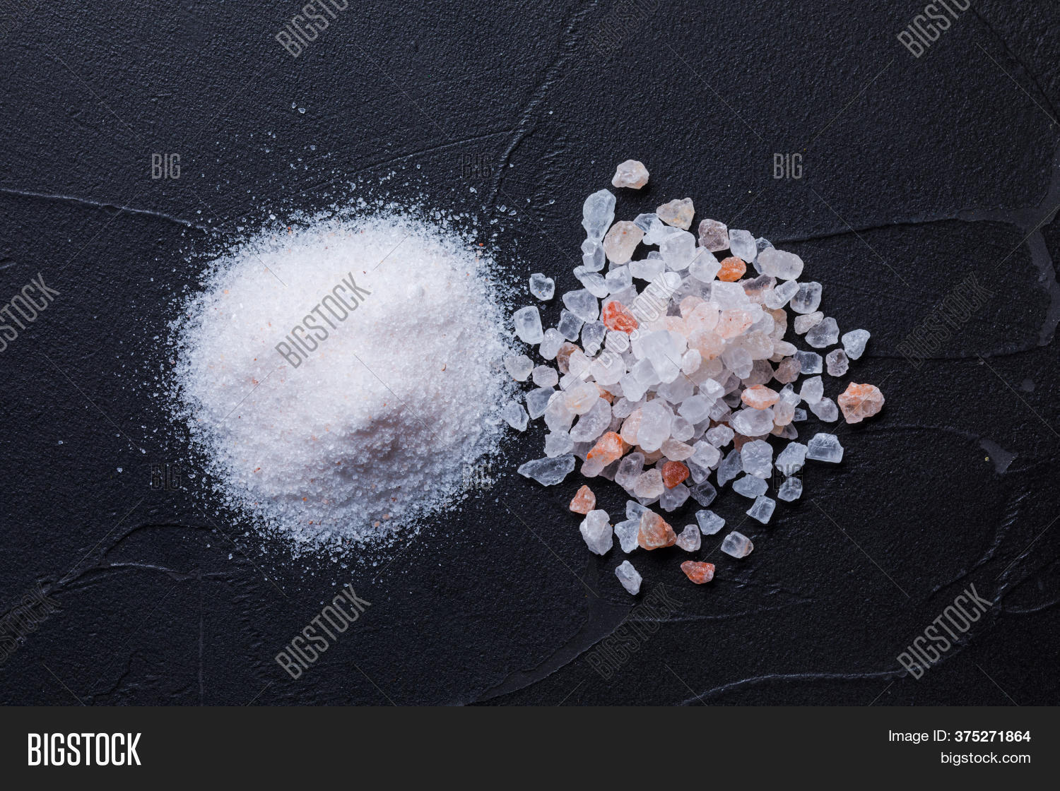 Two Types Salt On Image & Photo (Free Trial) | Bigstock