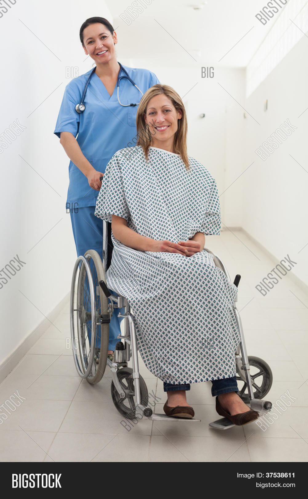 Happy Nurse Patient Image & Photo (Free Trial) | Bigstock