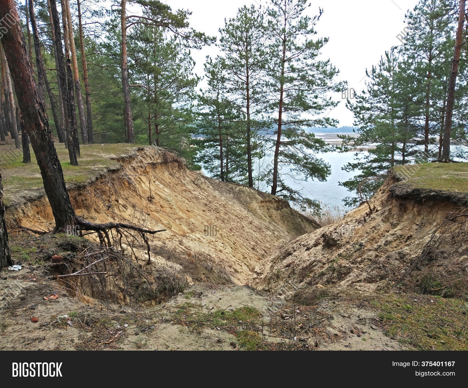 Sand Erosion Quarry. Image & Photo (Free Trial) | Bigstock