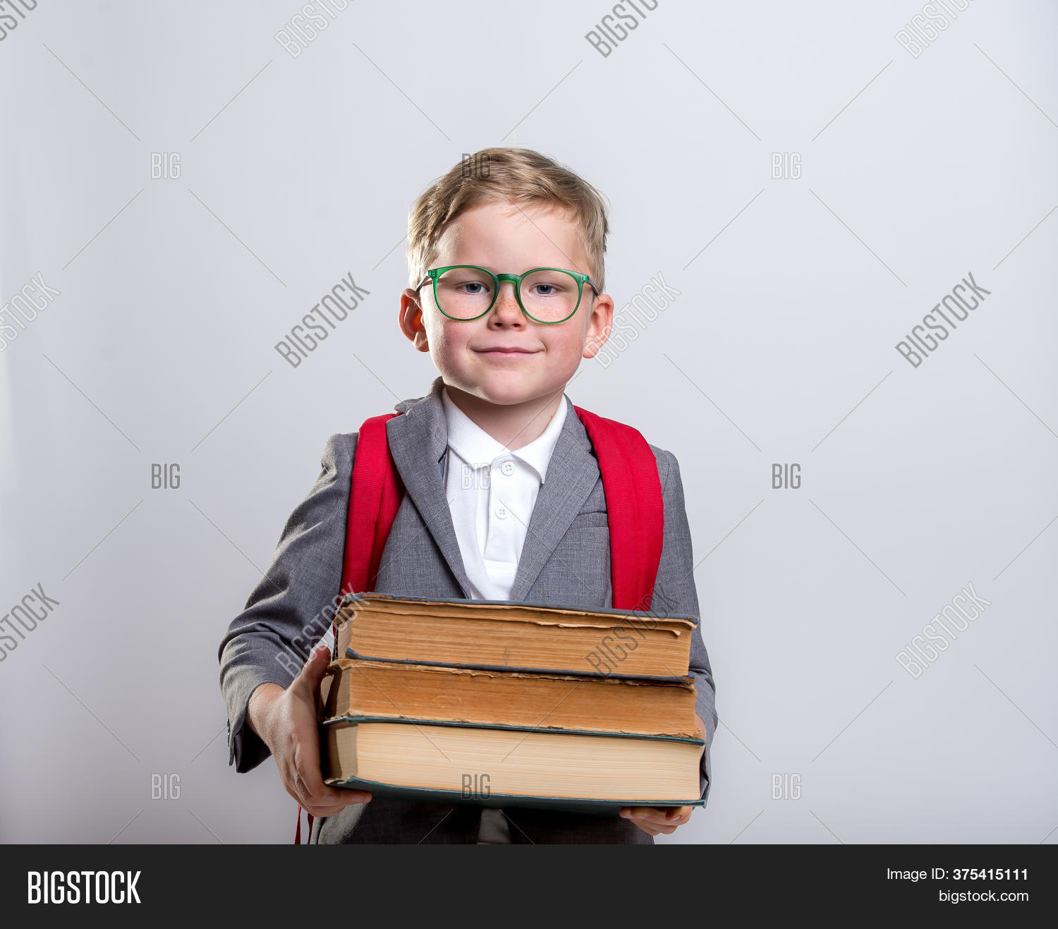 Happy Little Boy Books Image & Photo (Free Trial) | Bigstock