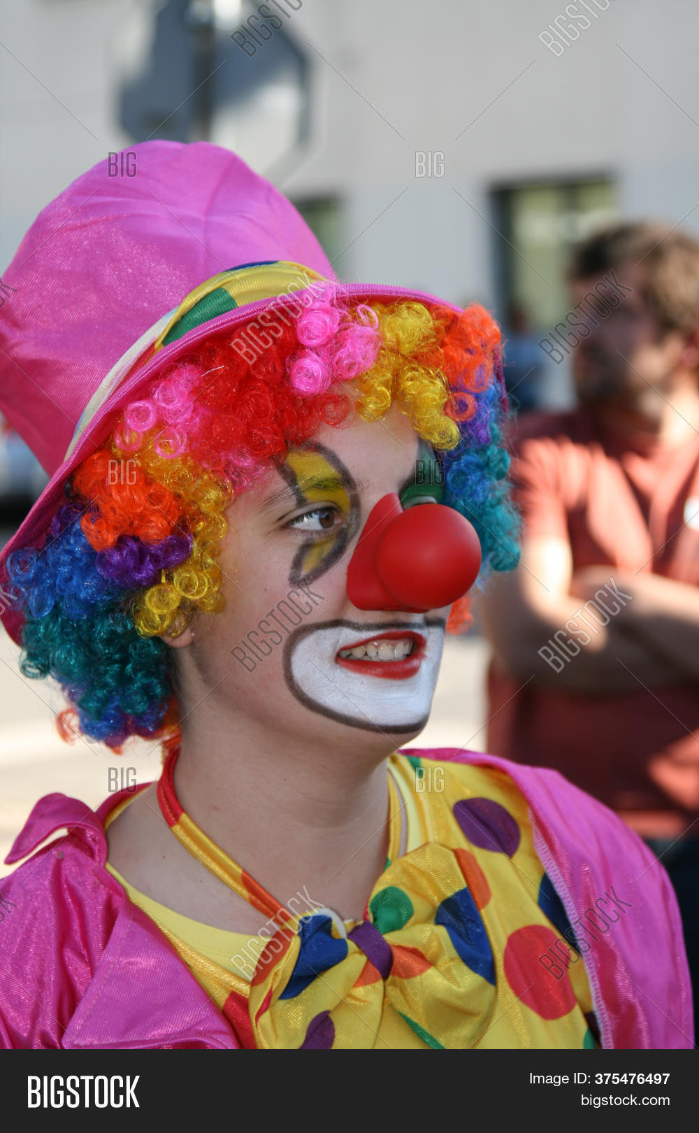 Beautiful Clown Girl, Image & Photo (Free Trial) | Bigstock