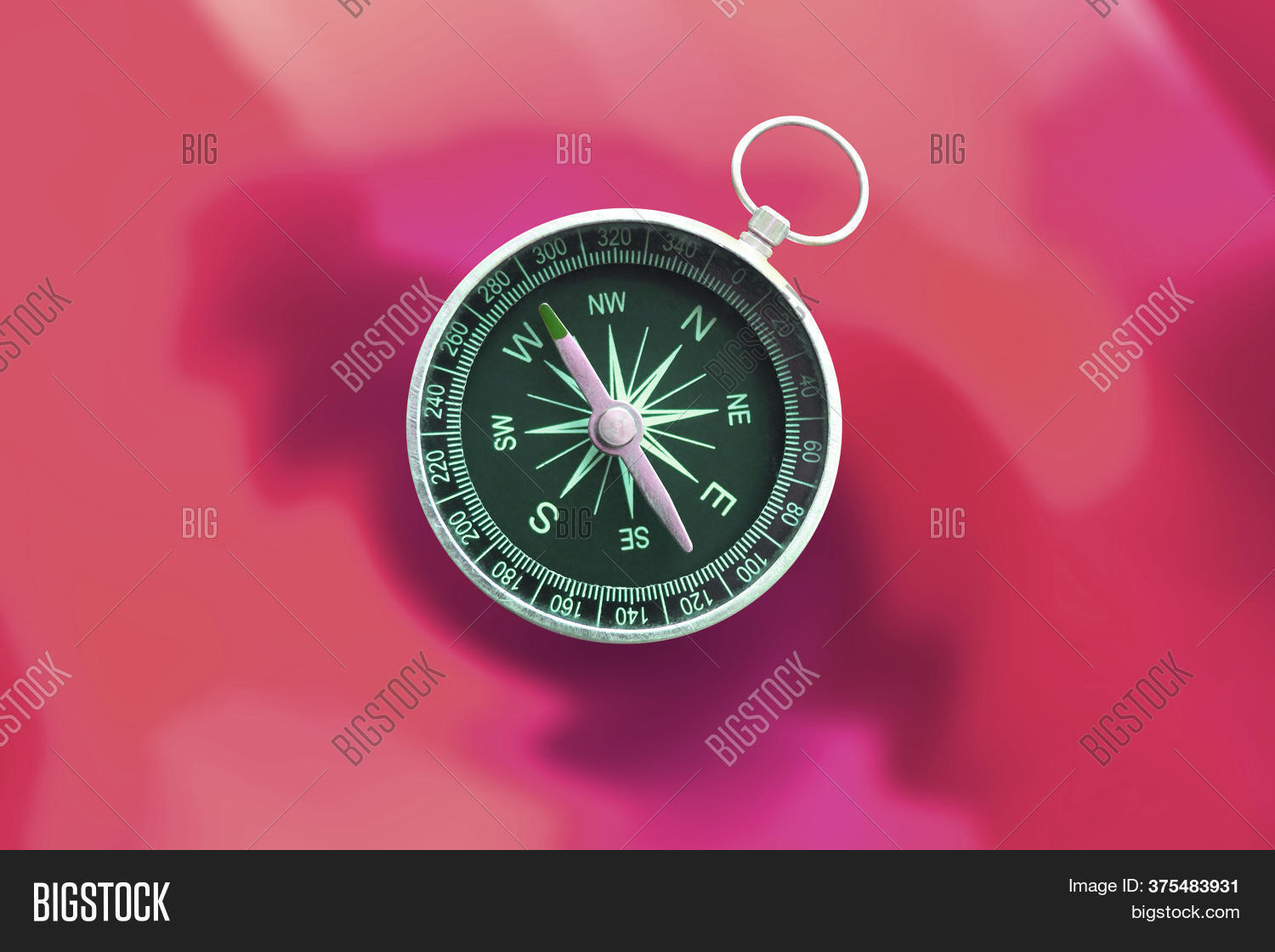 Round Compass On Image & Photo (Free Trial) | Bigstock
