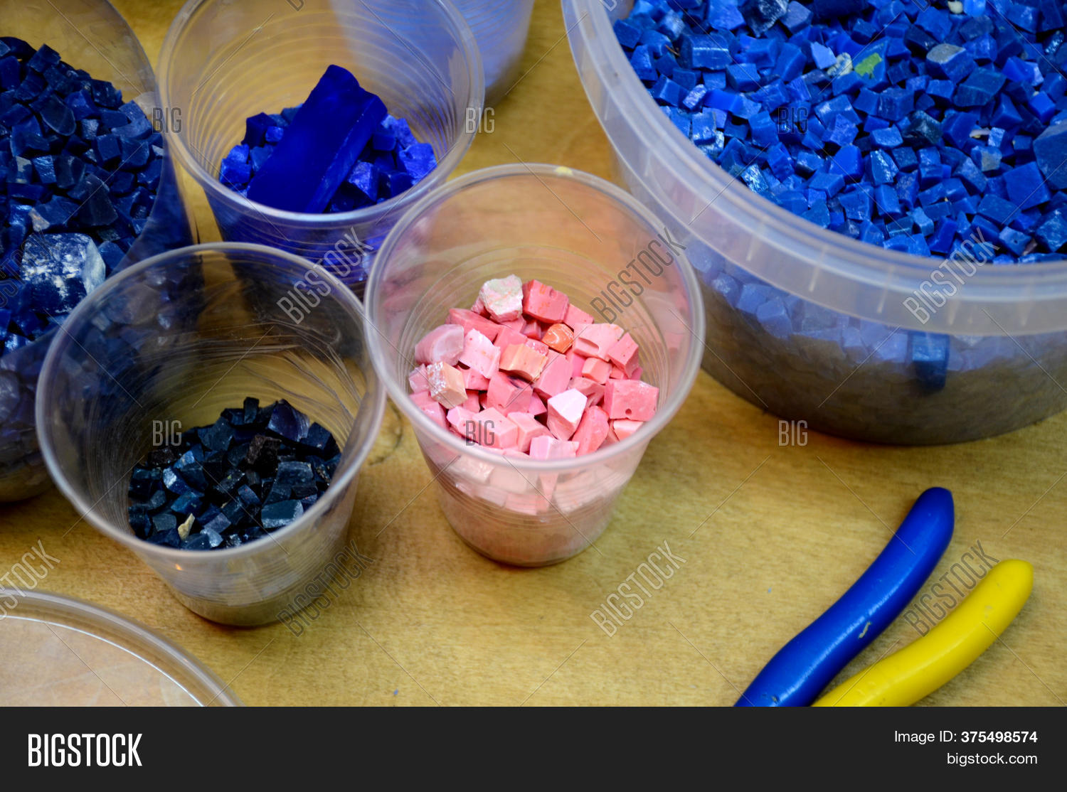 Smalt Different Colors Image & Photo (Free Trial) | Bigstock