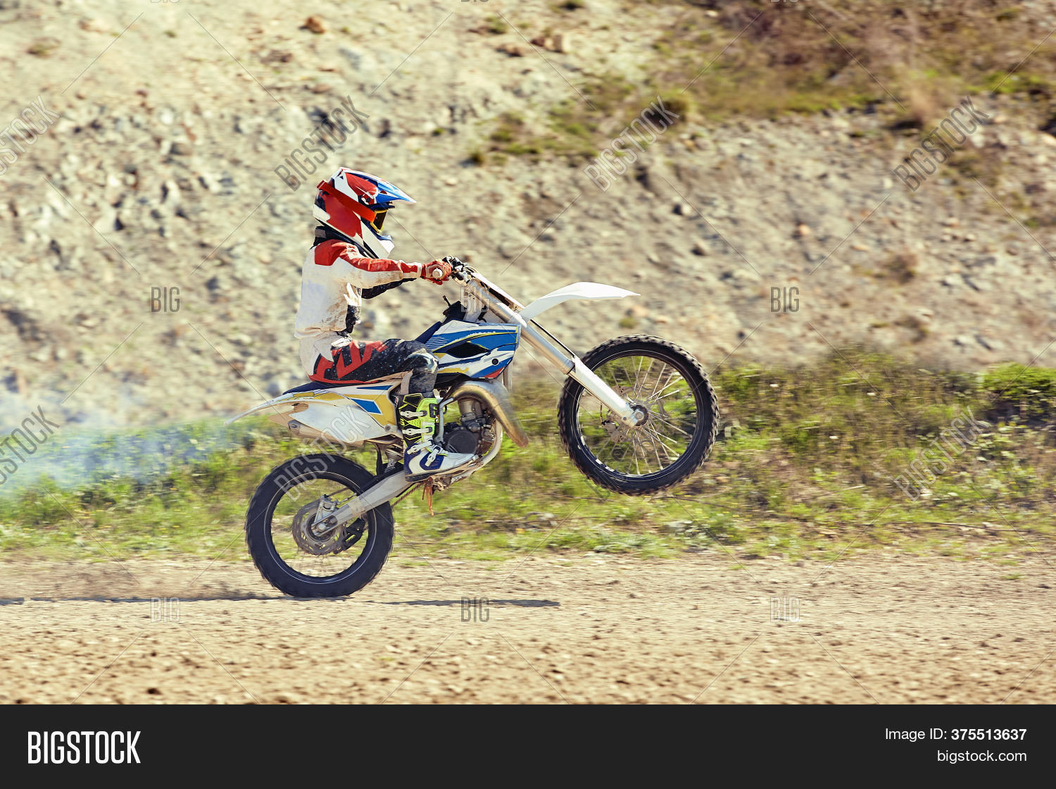 Motocross Driver Image & Photo (Free Trial) | Bigstock