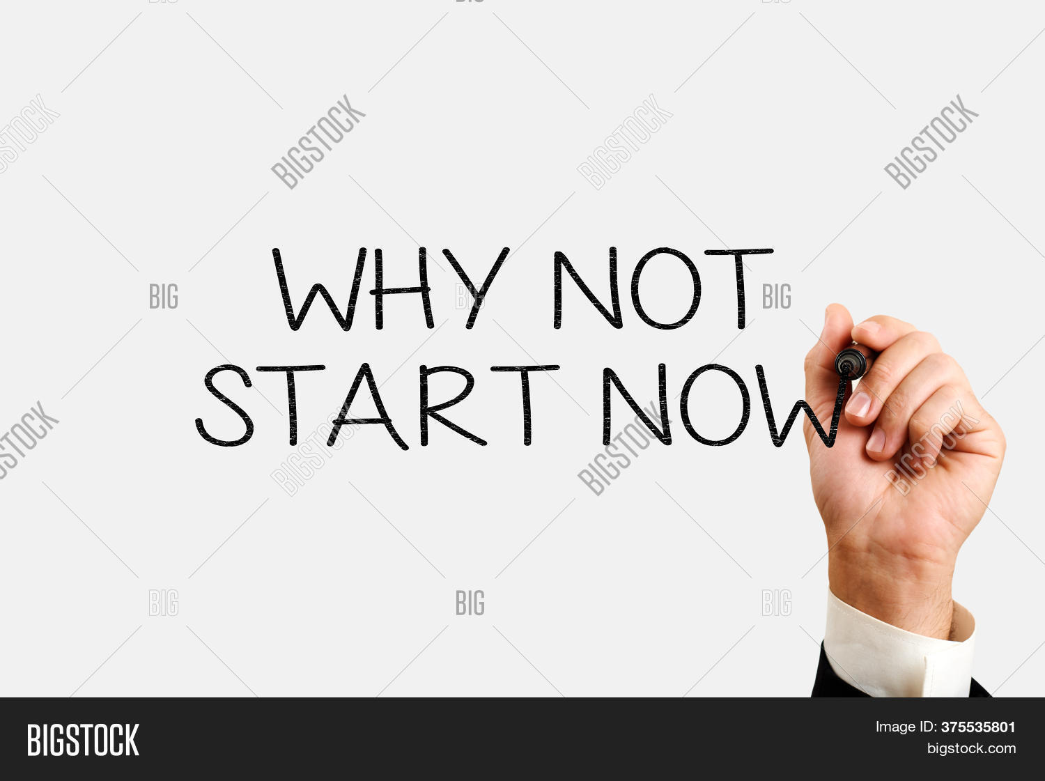 Why Not Start Now Image & Photo (Free Trial) | Bigstock
