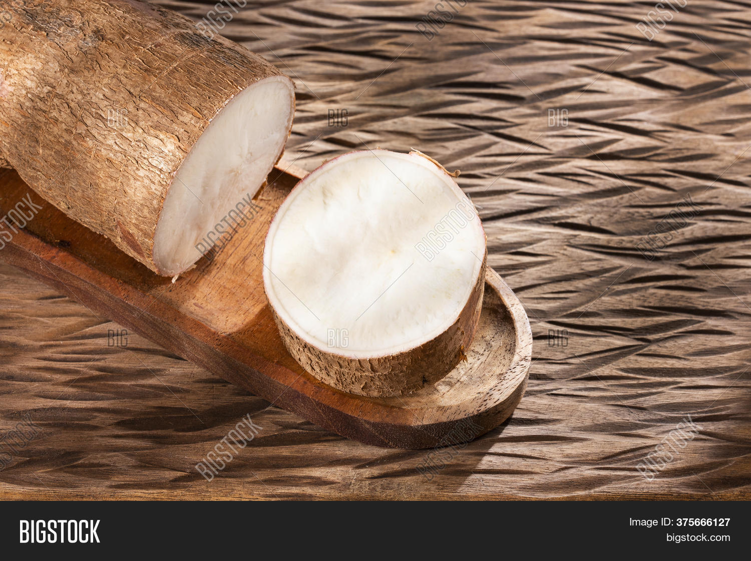 Cassava Raw Tuber - Image & Photo (Free Trial) | Bigstock