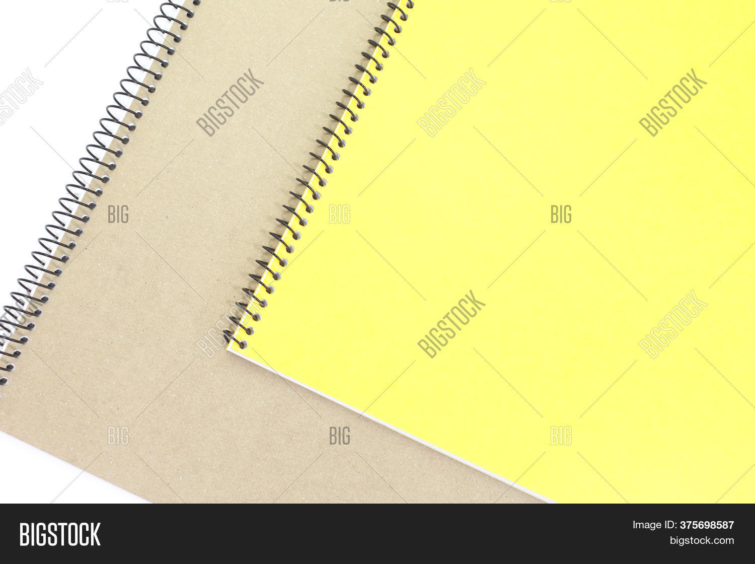 Yellow Note Book Cover Image & Photo (Free Trial) | Bigstock