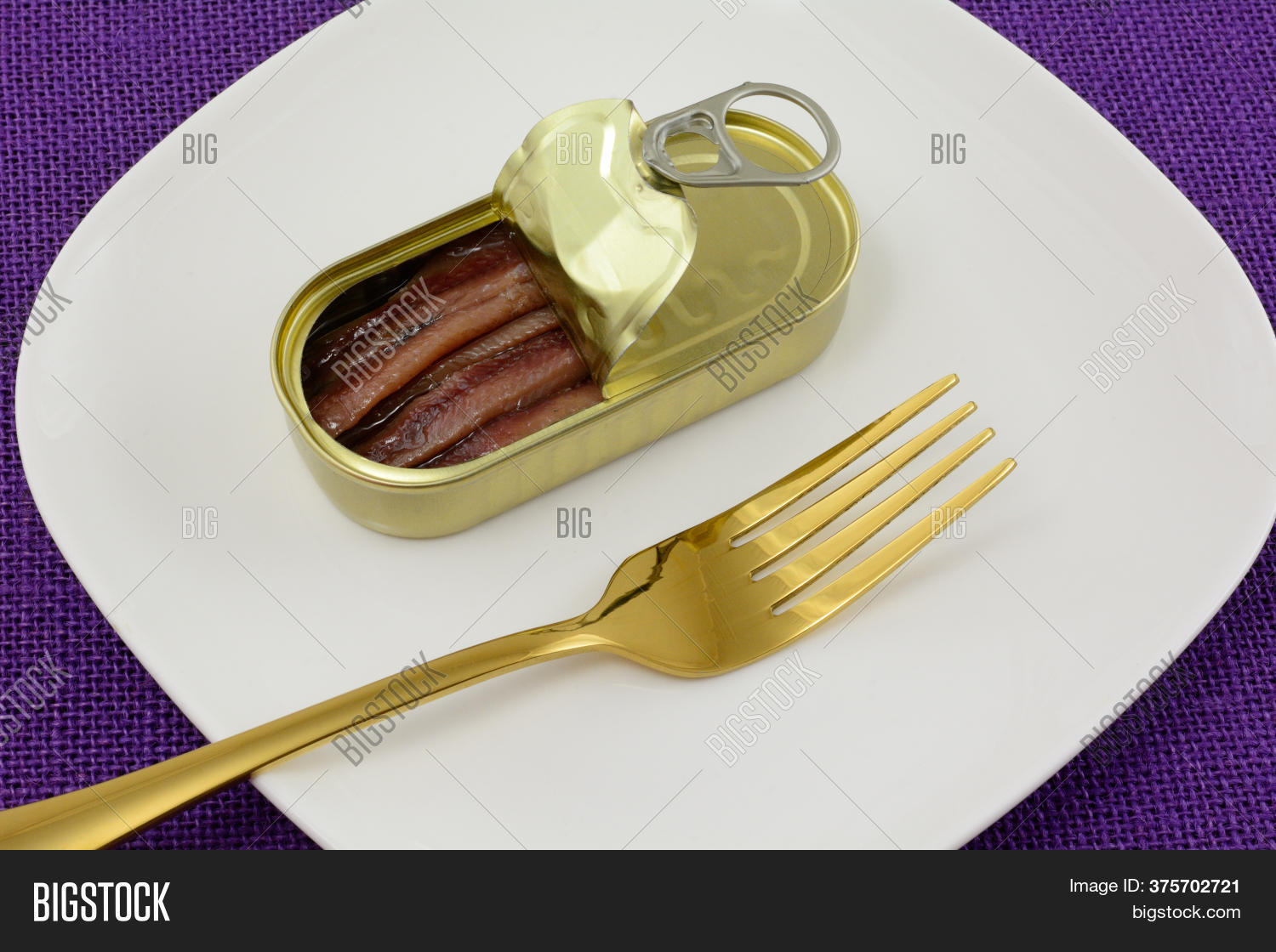 Canned Anchovy Fish Image & Photo (Free Trial) | Bigstock