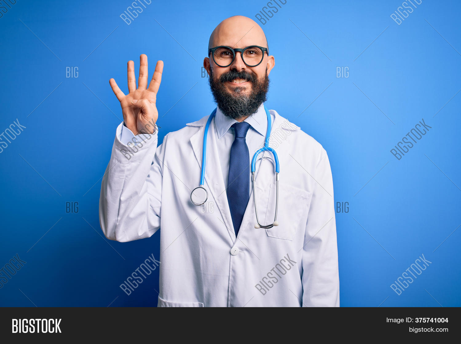 Handsome Bald Doctor Image & Photo (Free Trial) | Bigstock