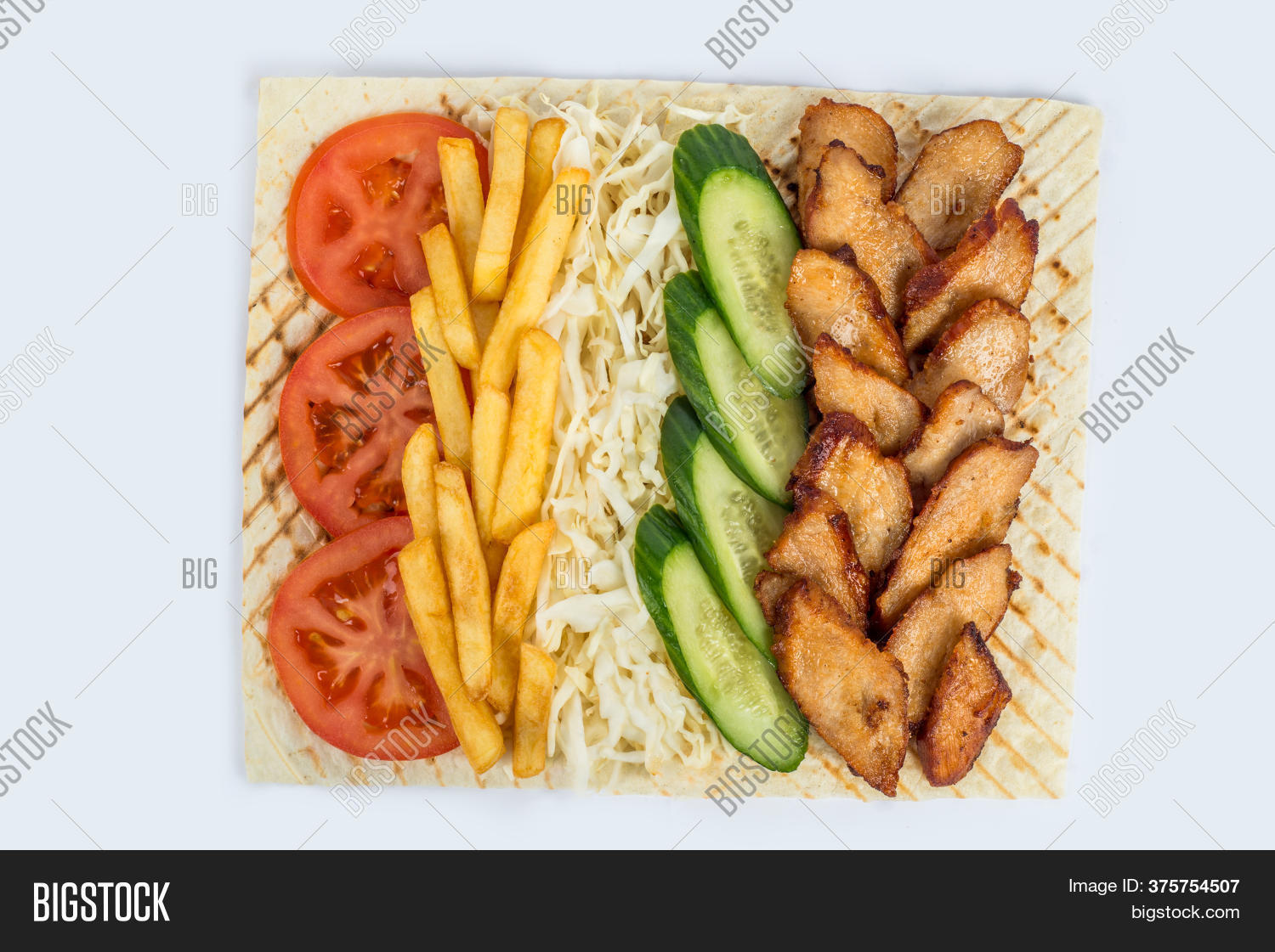Shawarma Filling On Image & Photo (Free Trial) | Bigstock