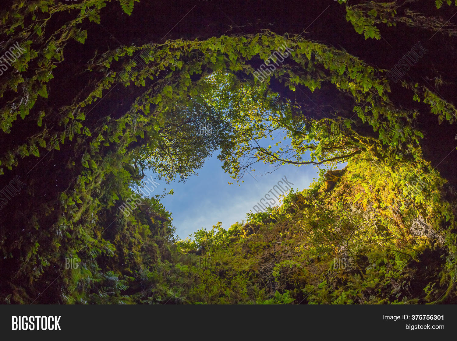 Cave Extinct Volcano Image & Photo (Free Trial) | Bigstock