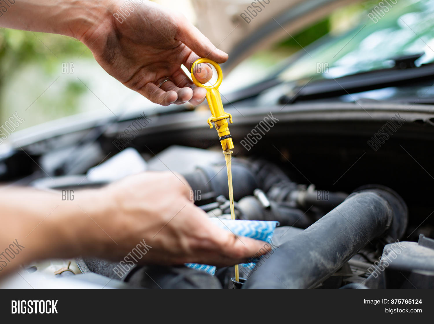 Checking Car Engine Image & Photo (Free Trial) | Bigstock
