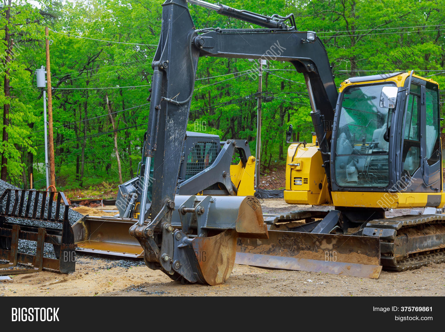 Group Excavator Image & Photo (Free Trial) | Bigstock