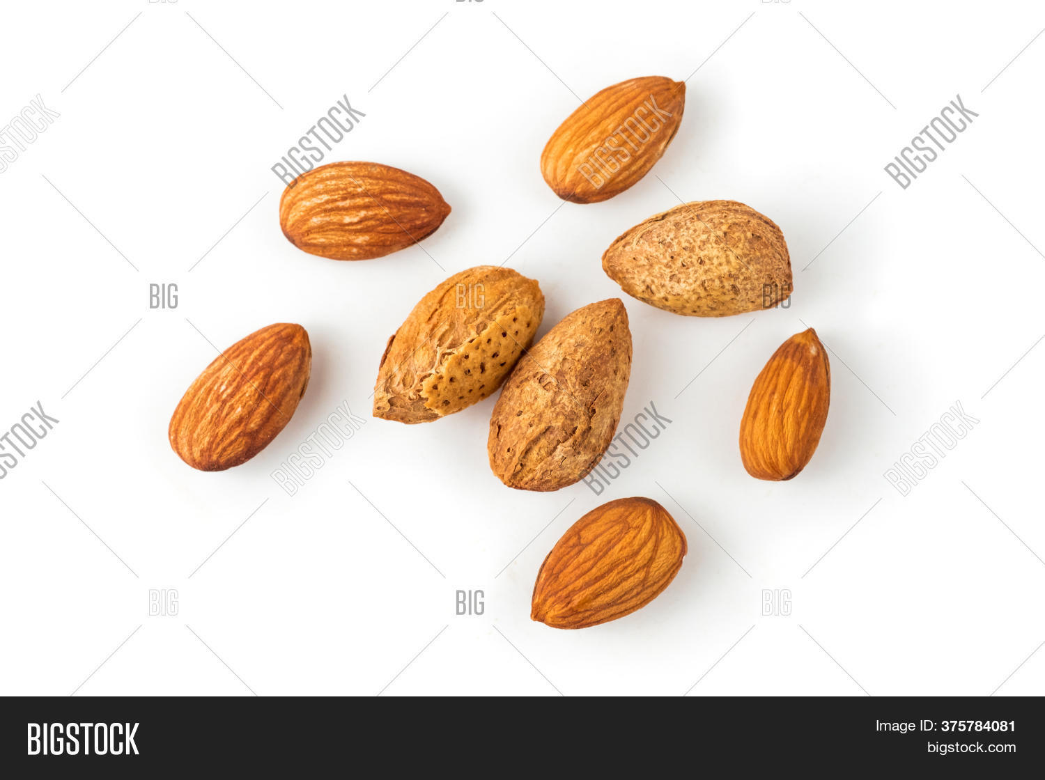 Almonds Food Snack. Image & Photo (Free Trial) | Bigstock