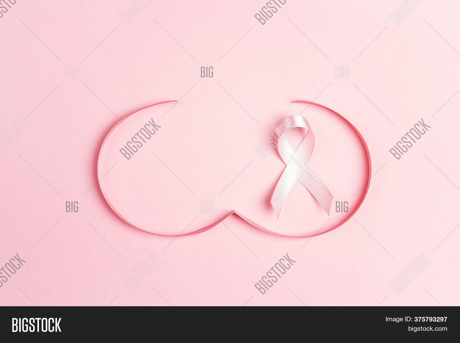 Pink Ribbon Breast Image & Photo (Free Trial) | Bigstock