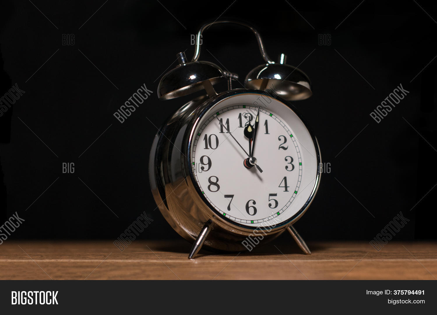 One Alarm Clock Bell Image & Photo (Free Trial) | Bigstock