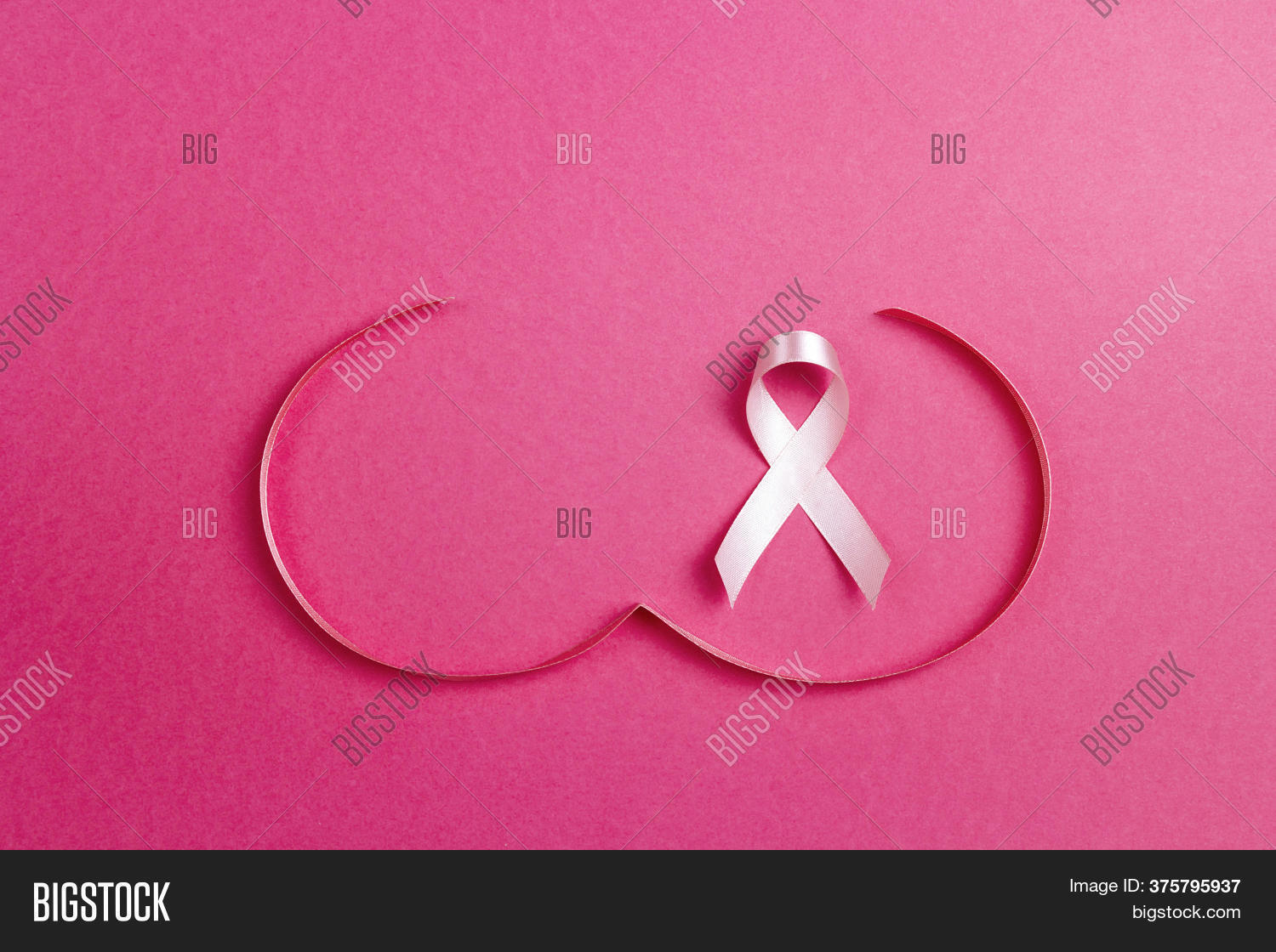 Pink Ribbon Breast Image & Photo (Free Trial) | Bigstock