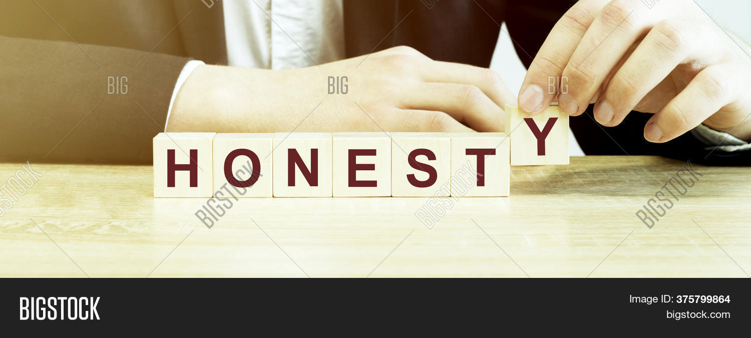 Word Honesty Made Wood Image & Photo (Free Trial) | Bigstock