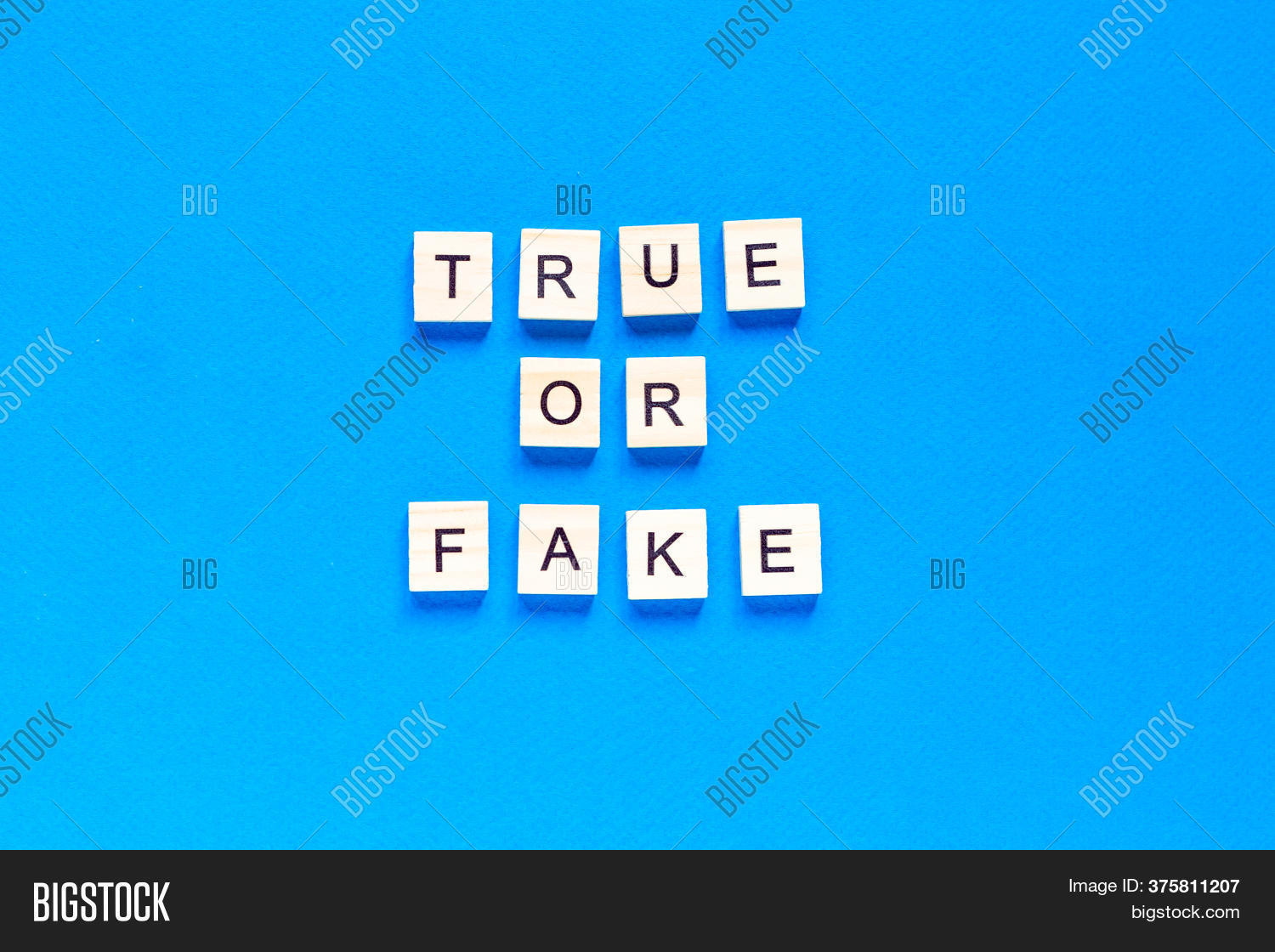 True Fake Word Image & Photo (Free Trial) | Bigstock
