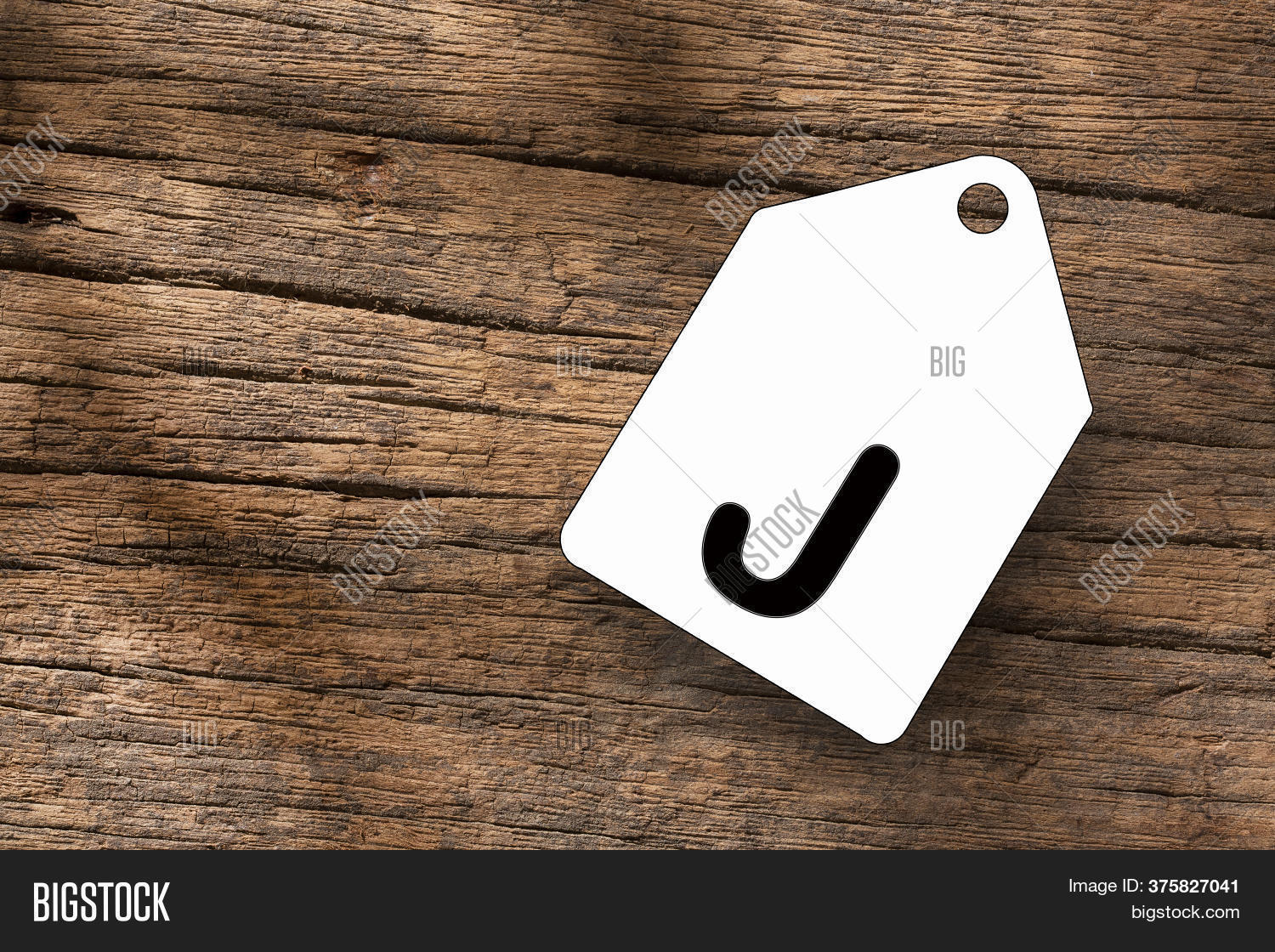 Letter J On White Image & Photo (Free Trial) | Bigstock