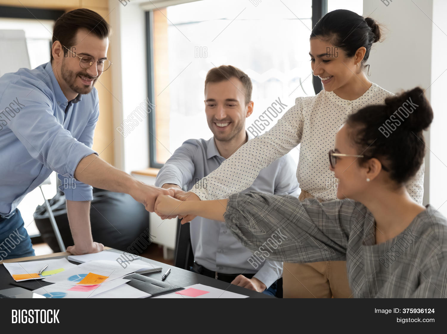 Happy Employees Image & Photo (Free Trial) | Bigstock
