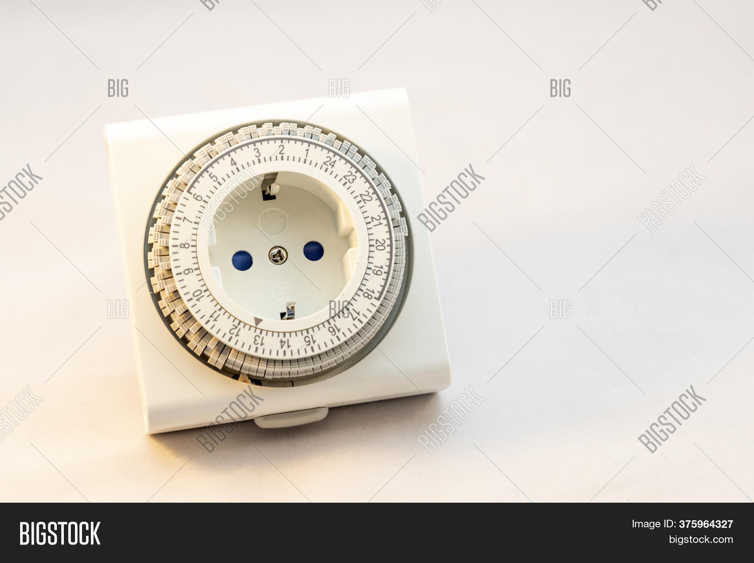 Analogue Timer Switch Image And Photo Free Trial Bigstock