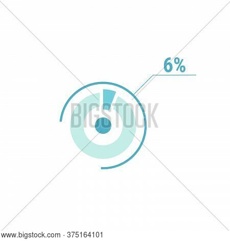 Circle Diagram Six Vector & Photo (Free Trial) | Bigstock