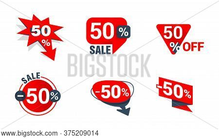 Sale 50 Off Tag Vector & Photo (Free Trial) | Bigstock