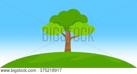 Simple Tree Landscape Photography