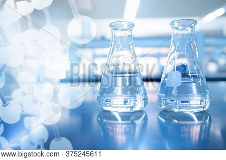 Two Blue Science Flask Image & Photo (Free Trial) | Bigstock