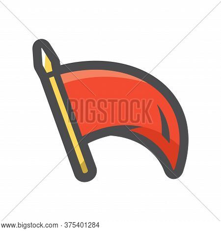 Red Flag. Army Banner Vector & Photo (Free Trial) | Bigstock