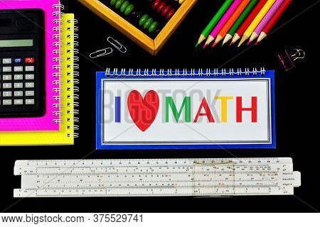 Love Math- Text Image & Photo (Free Trial) | Bigstock
