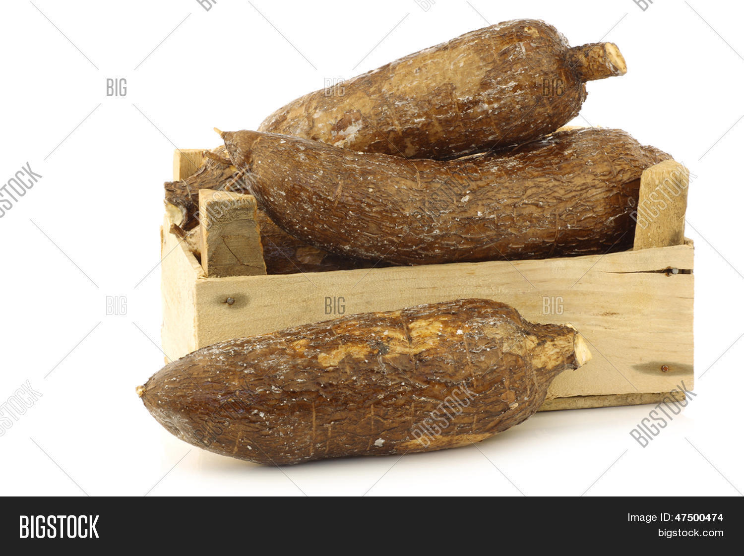 Bunch Cassava Roots Image & Photo (Free Trial) | Bigstock