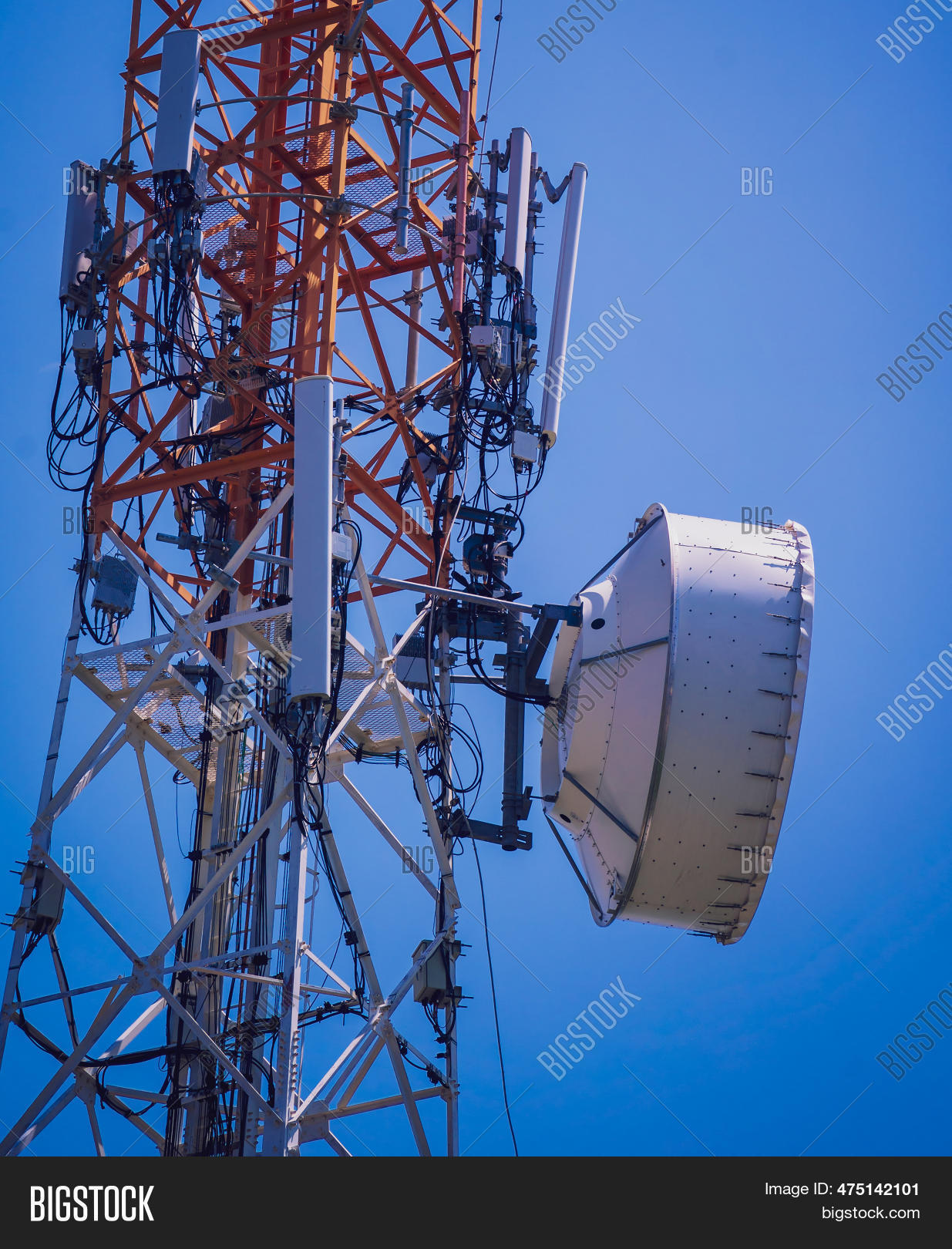 5g Cell Towers Smart Image & Photo (Free Trial) | Bigstock