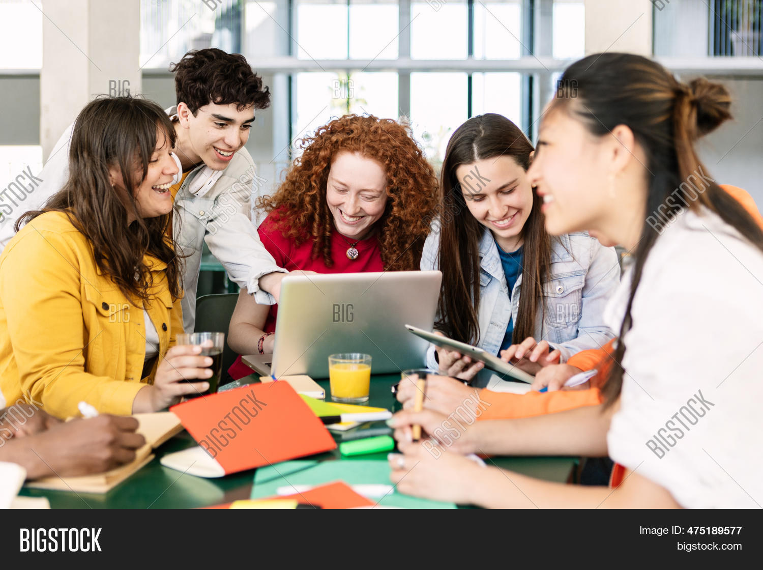 Diverse Group College Image & Photo (Free Trial) | Bigstock