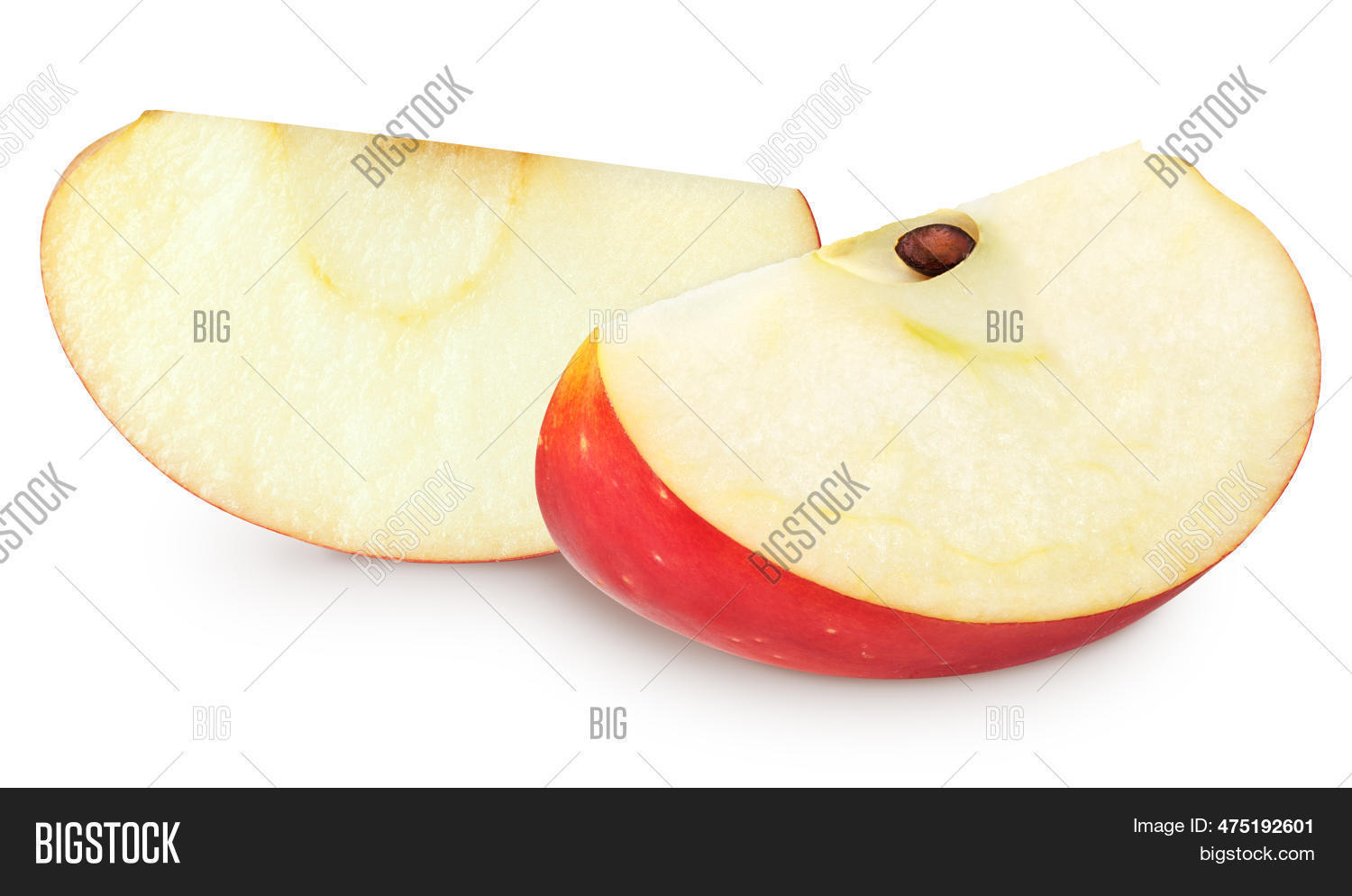 Red Apple Fruit Slice