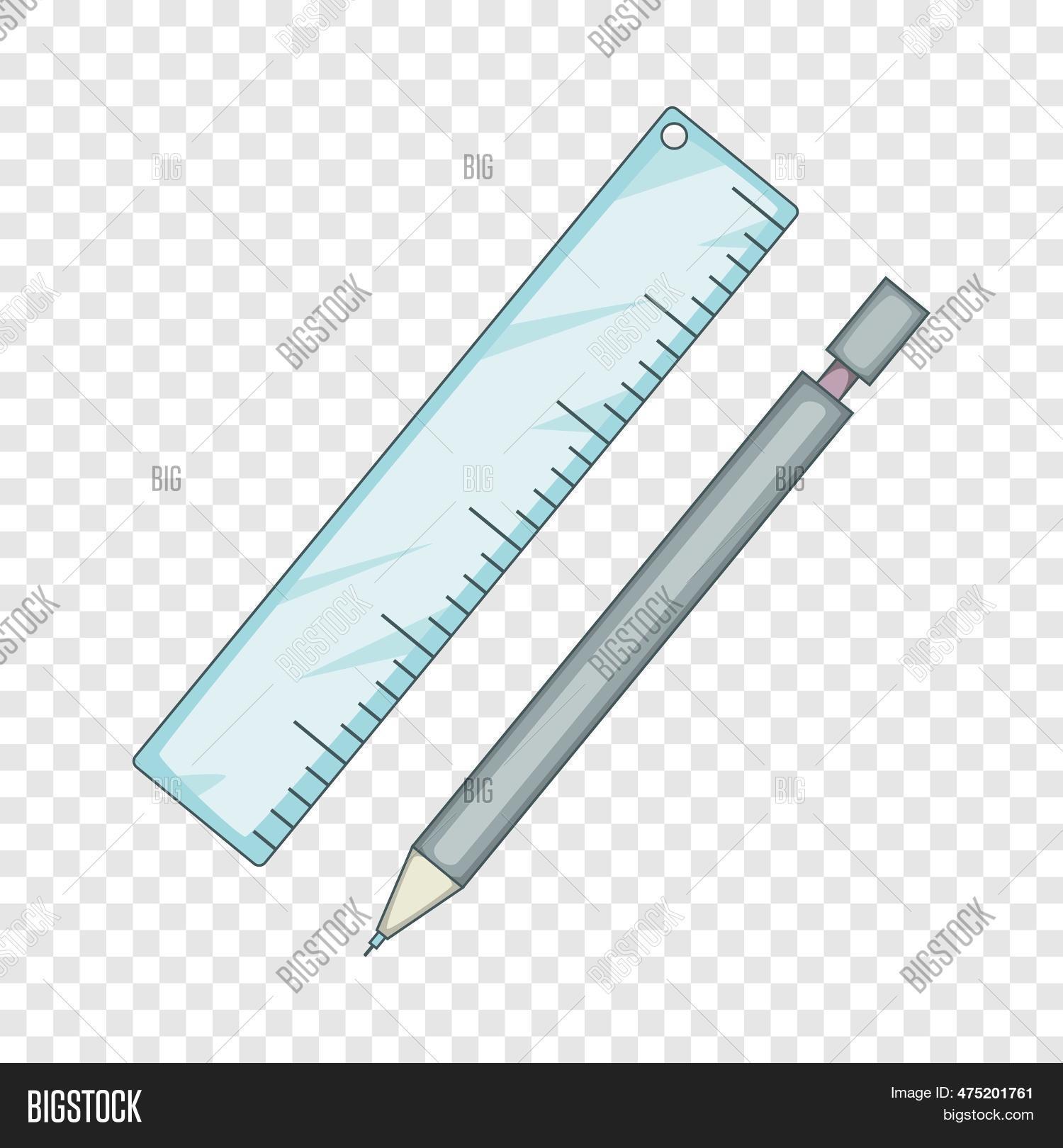 Pencil Ruler Icon. Image & Photo (Free Trial) | Bigstock